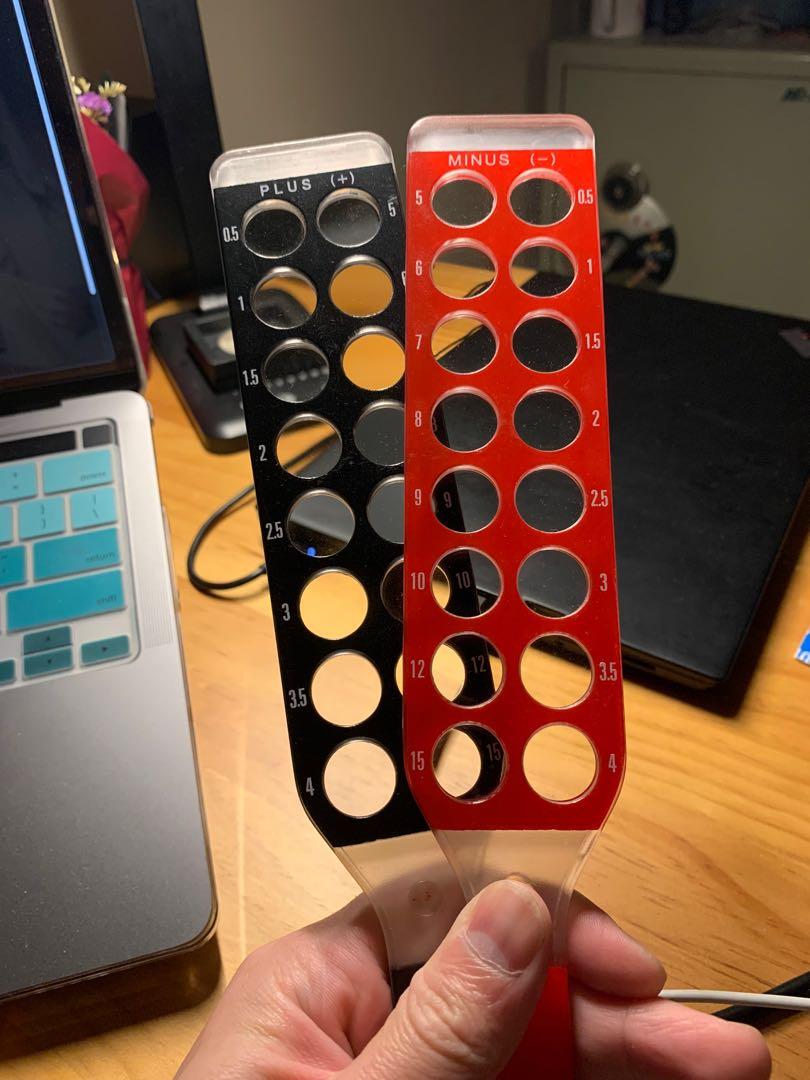 Optometry Lens Flippers, Health & Nutrition, Medical Supplies & Tools ...