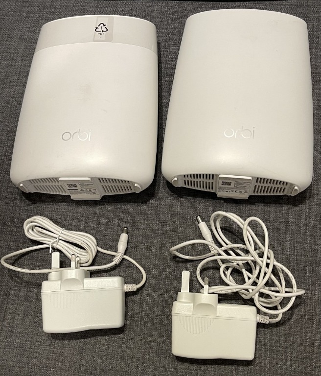 ORBI Router RBR50 with RBS50 satellite, Computers & Tech, Parts ...