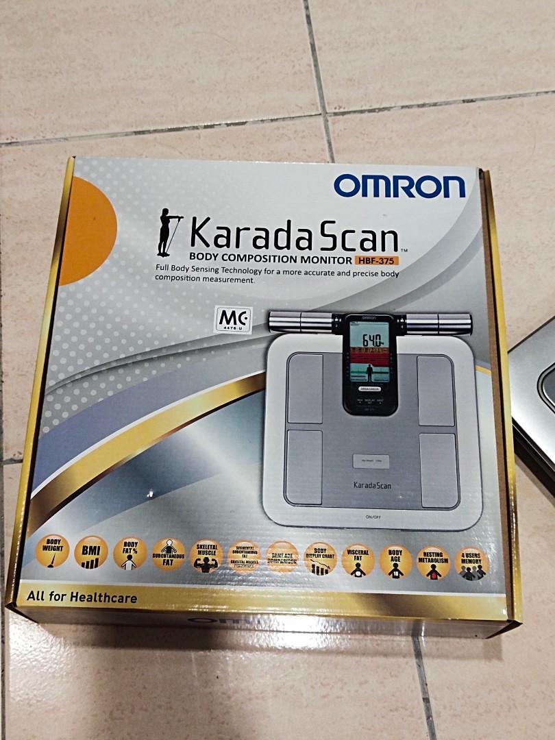 Original Omron Karada Scan Body Composition Monitor HBF-375, Health ...