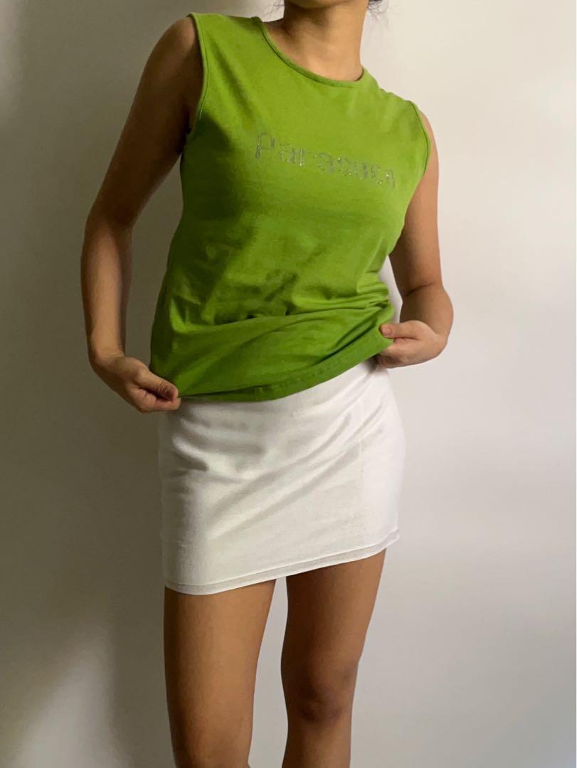 Parasuco apple green top, Women's Fashion, Tops, Sleeveless on Carousell
