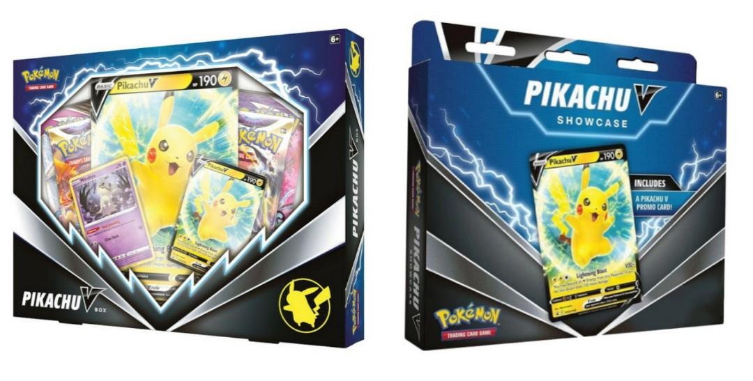 Pokemon TCG pikachu V box / Showcase, Hobbies & Toys, Toys & Games on ...