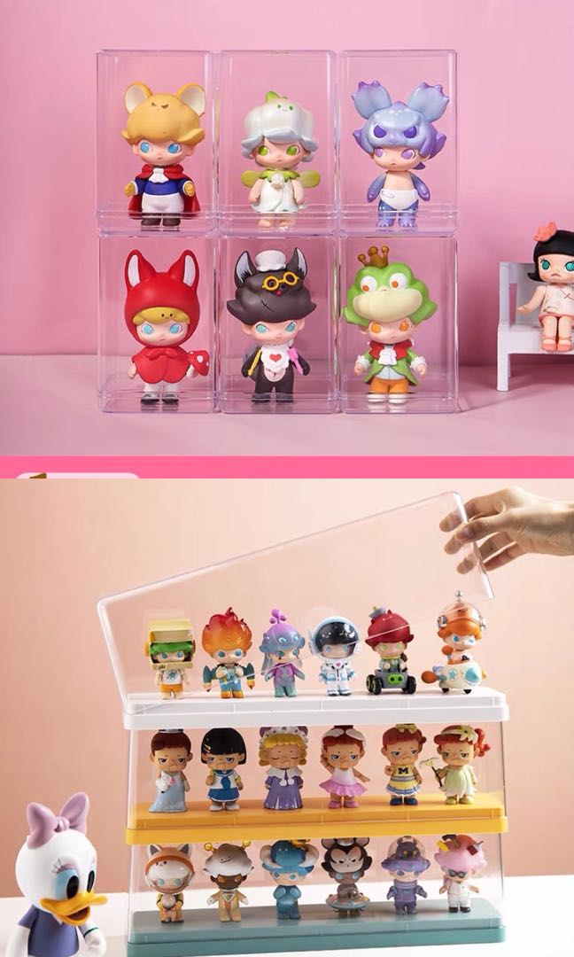 Popmart display case, Hobbies & Toys, Toys & Games on Carousell