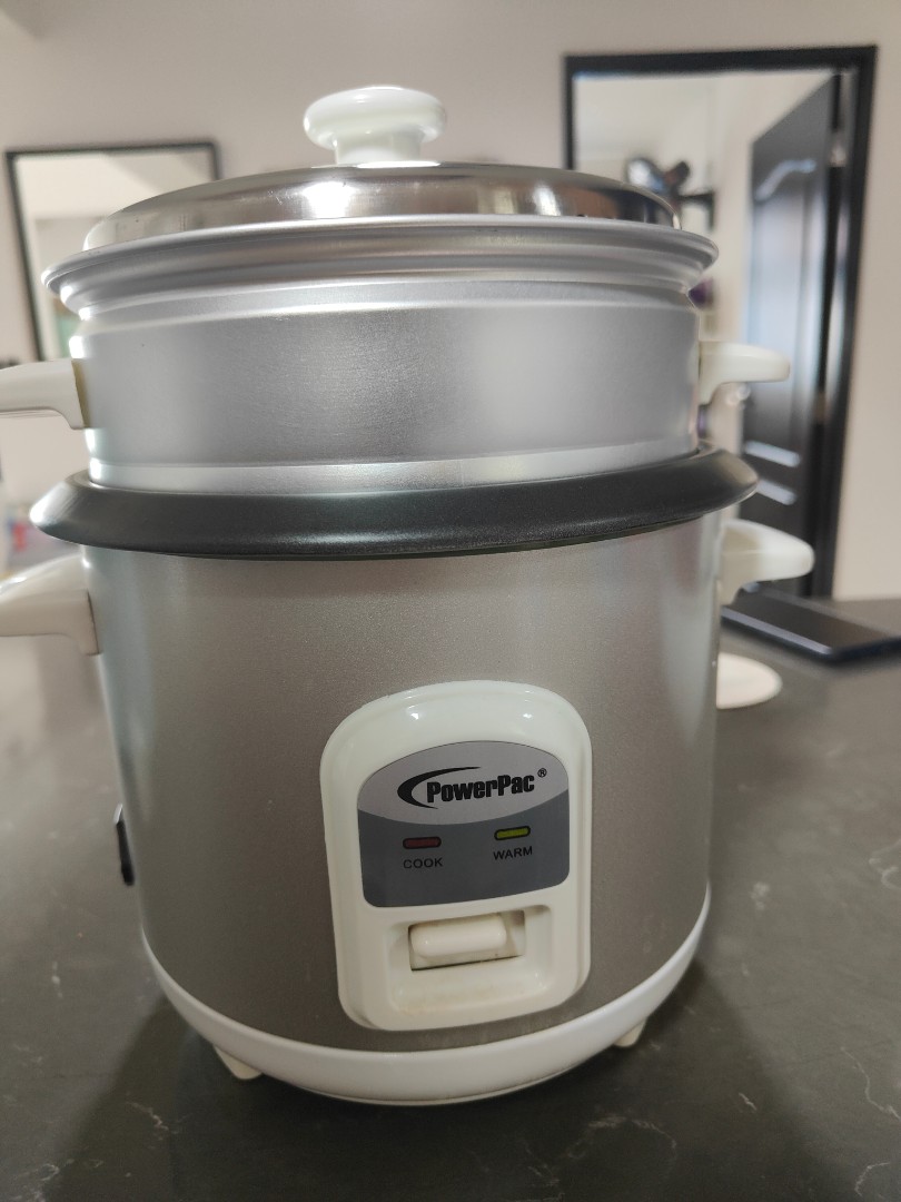 Power Pac 0.6L Rice Cooker, TV & Home Appliances, Kitchen Appliances ...