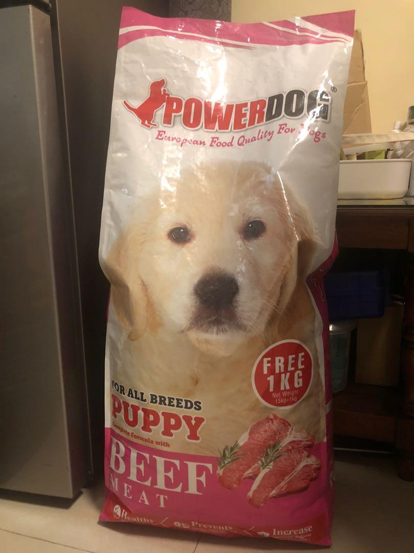 PowerDog Beef Meat 16kg, Pet Supplies, Pet Food on Carousell