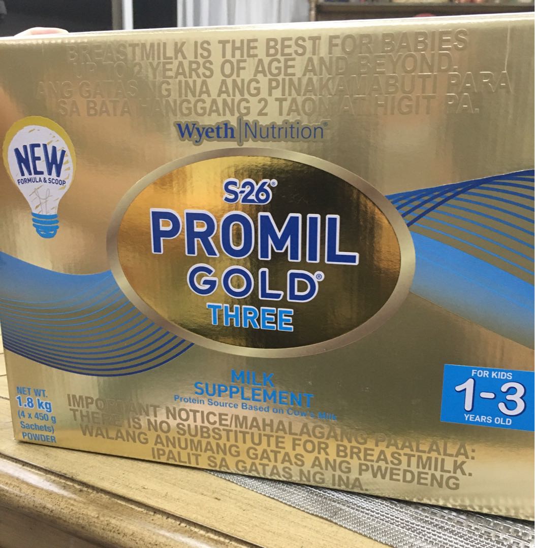 Promil Gold S26 for 1-3 years old, Babies & Kids, Nursing & Feeding ...