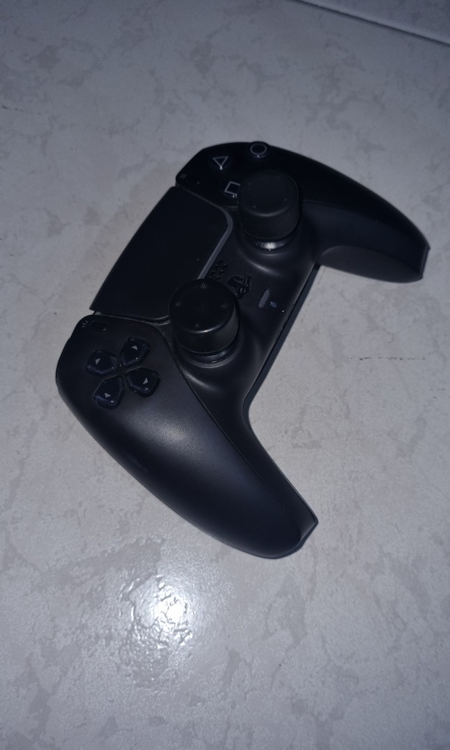 PS5 DUALSENSE controller black, Video Gaming, Gaming Accessories ...
