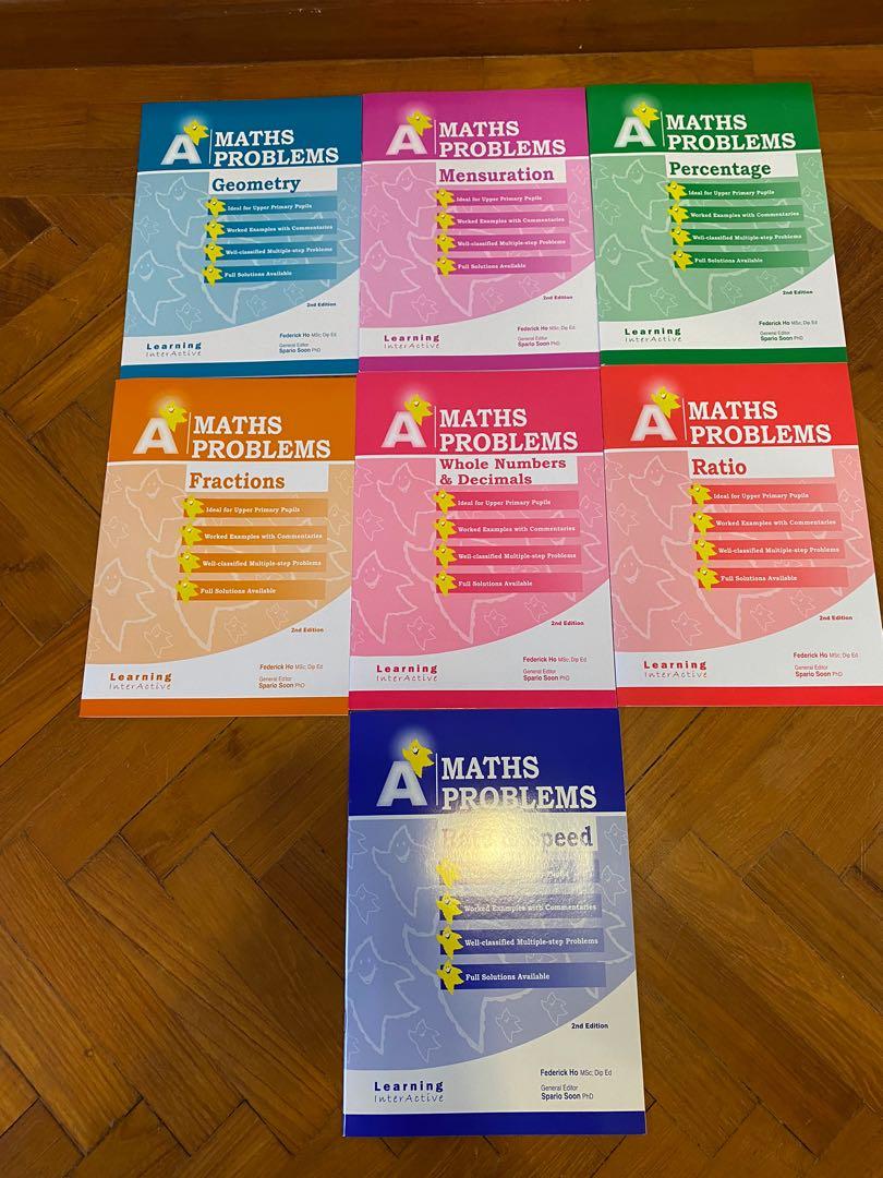 PSLE A*Math Booklets NOT AVAIL AT PUBLIC BOOKSTORE, Hobbies & Toys ...