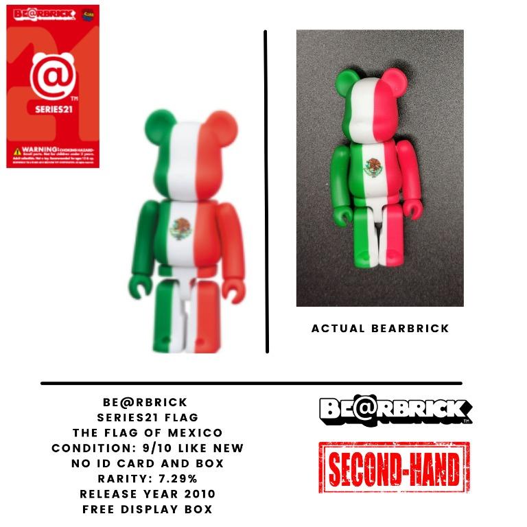 (Ready Stock) Bearbrick Be@rbrick Series21 Flag The Flag of Mexico on ...