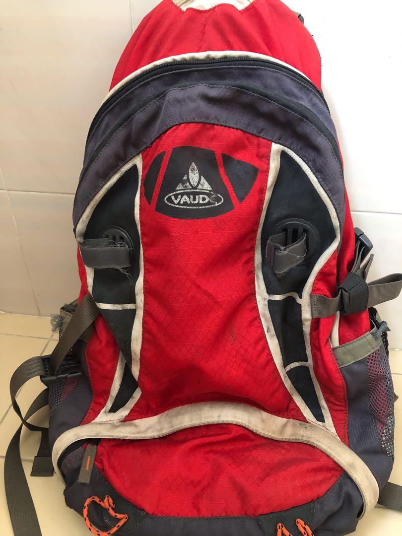Red hiking backpack, Men's Fashion, Bags, Backpacks on Carousell