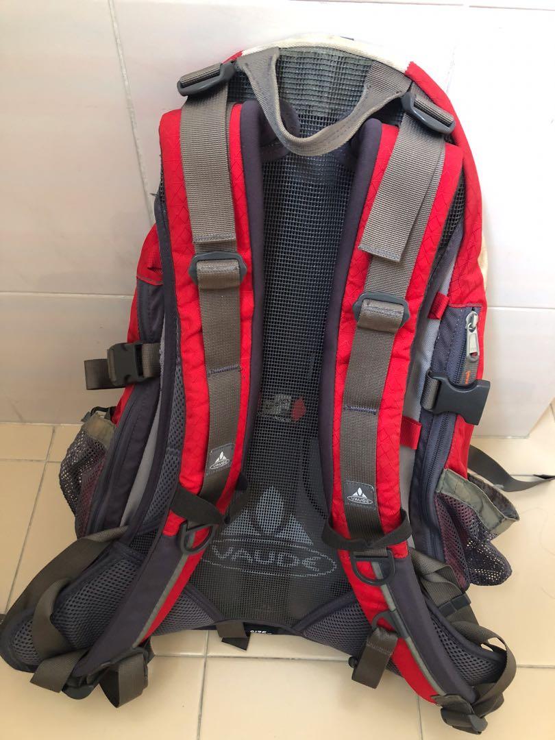 Red hiking backpack, Men's Fashion, Bags, Backpacks on Carousell