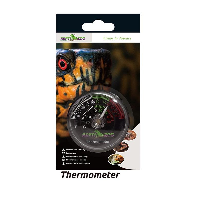 Repti Zoo Thermometer (Analog) for Reptile & Aquatic Pet, Pet Supplies ...