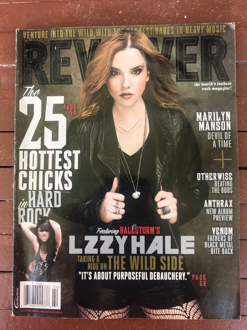 Revolver Magazine featuring Lzzy Hale of Hallstorm, Hobbies & Toys ...