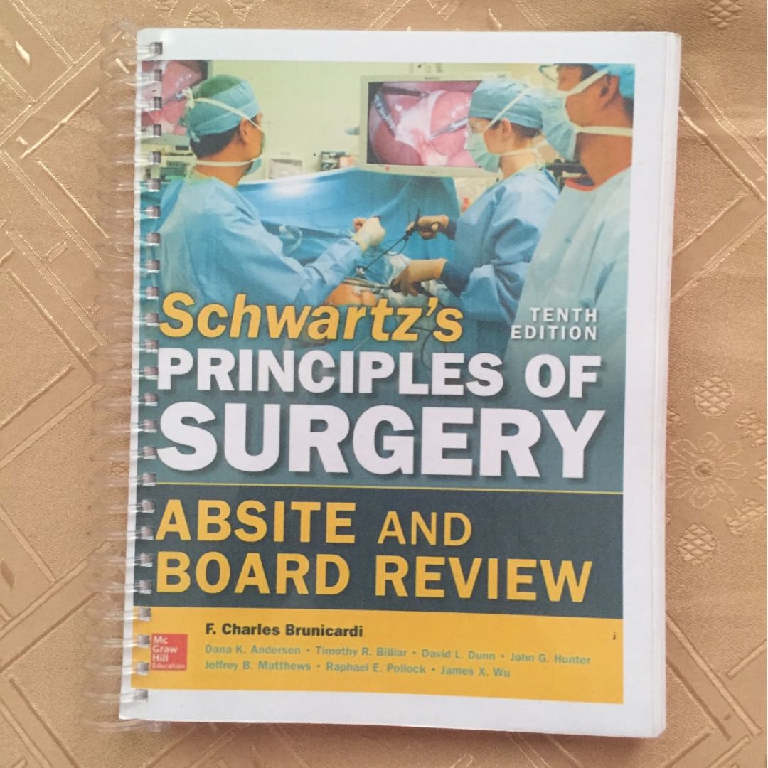 Schwartz Surgery Review Book, Hobbies & Toys, Books & Magazines ...