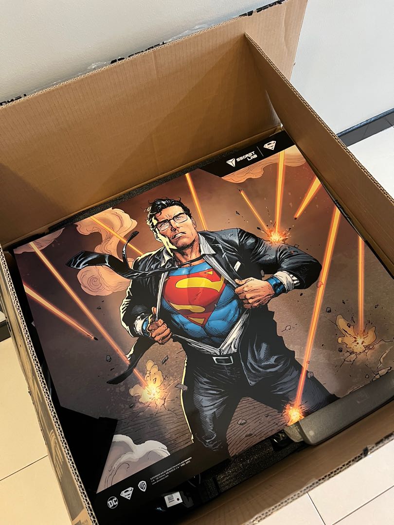 Secretlab Titan Evo 2022 Superman, Furniture & Home Living, Furniture ...