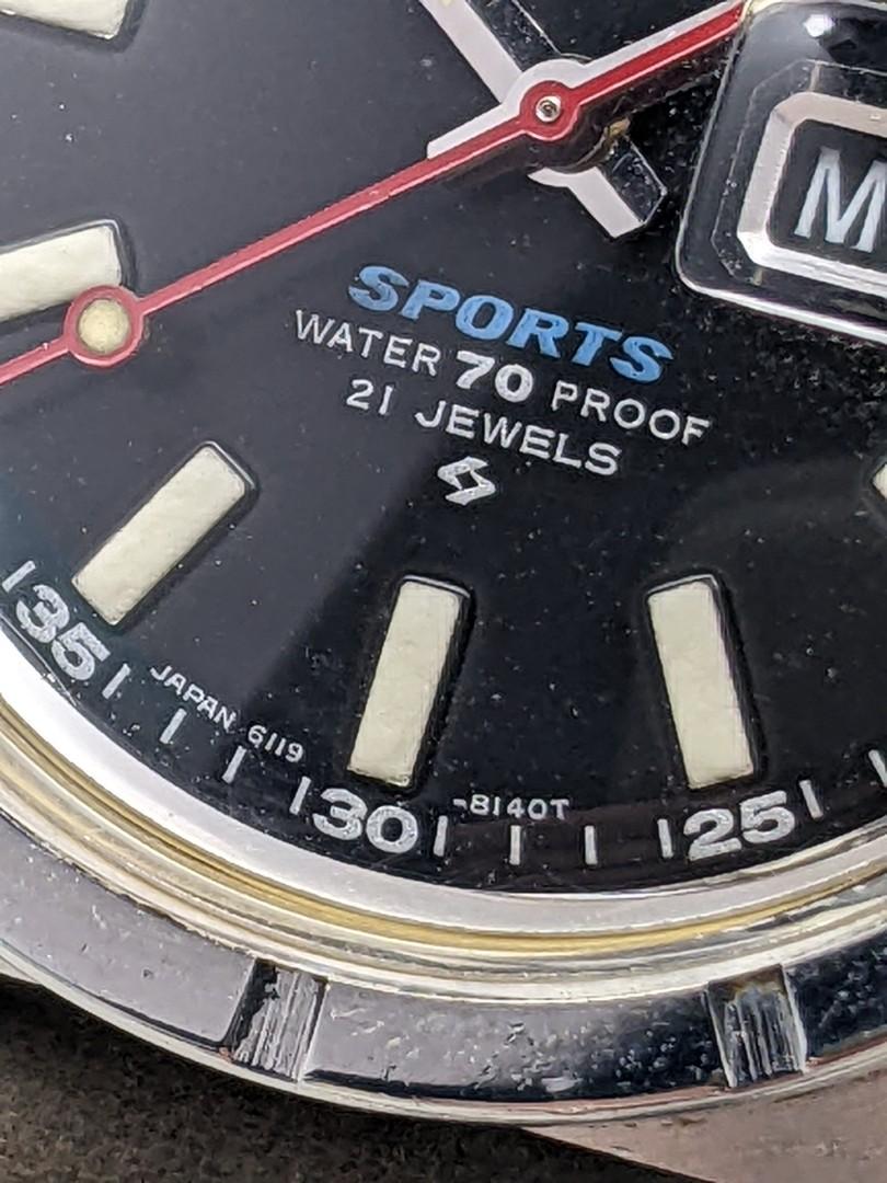 SEIKO 5 SPORTS WATER 70 PROOF 21 JEWELS 1968's, Luxury, Watches on ...