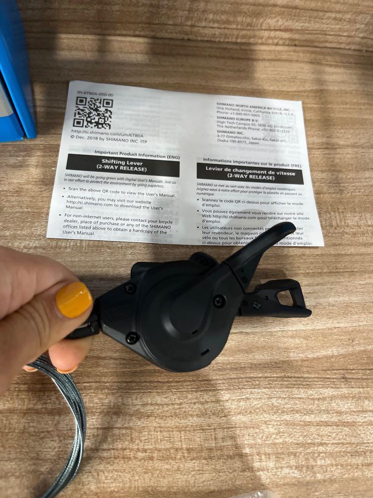 Shimano SLX ISPEC 12 speed shifter shifting lever, Sports Equipment ...