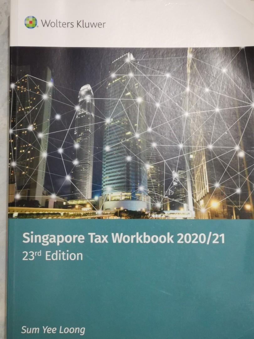 Singapore Tax Workbook 2020/2021 23rd edition, Hobbies & Toys, Books ...