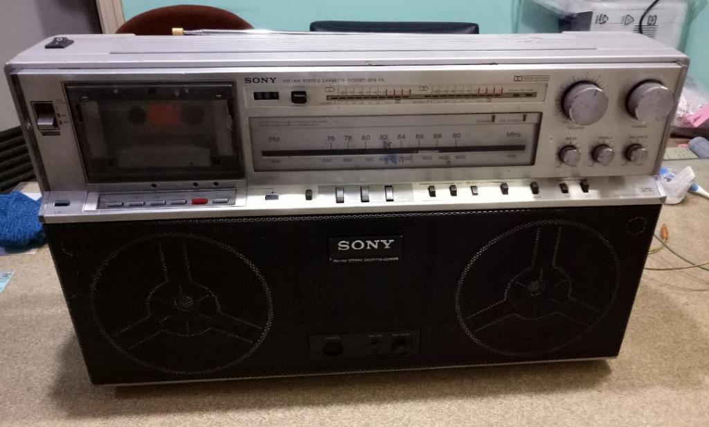 sony boombox, Hobbies & Toys, Memorabilia & Collectibles, Vintage ...