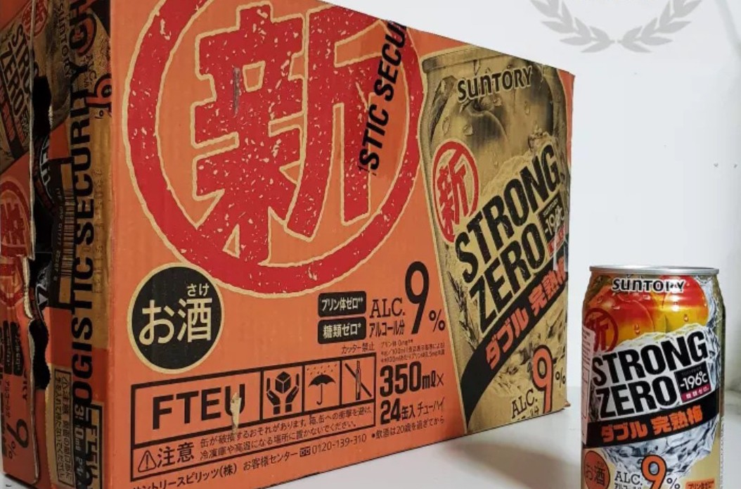 Suntory Strong Zero Double Plum flavour 9% alcohol, Everything Else on ...