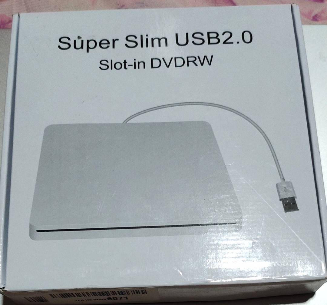 Super Slim USB2.0 slot in DVDRW, Computers & Tech, Parts & Accessories ...