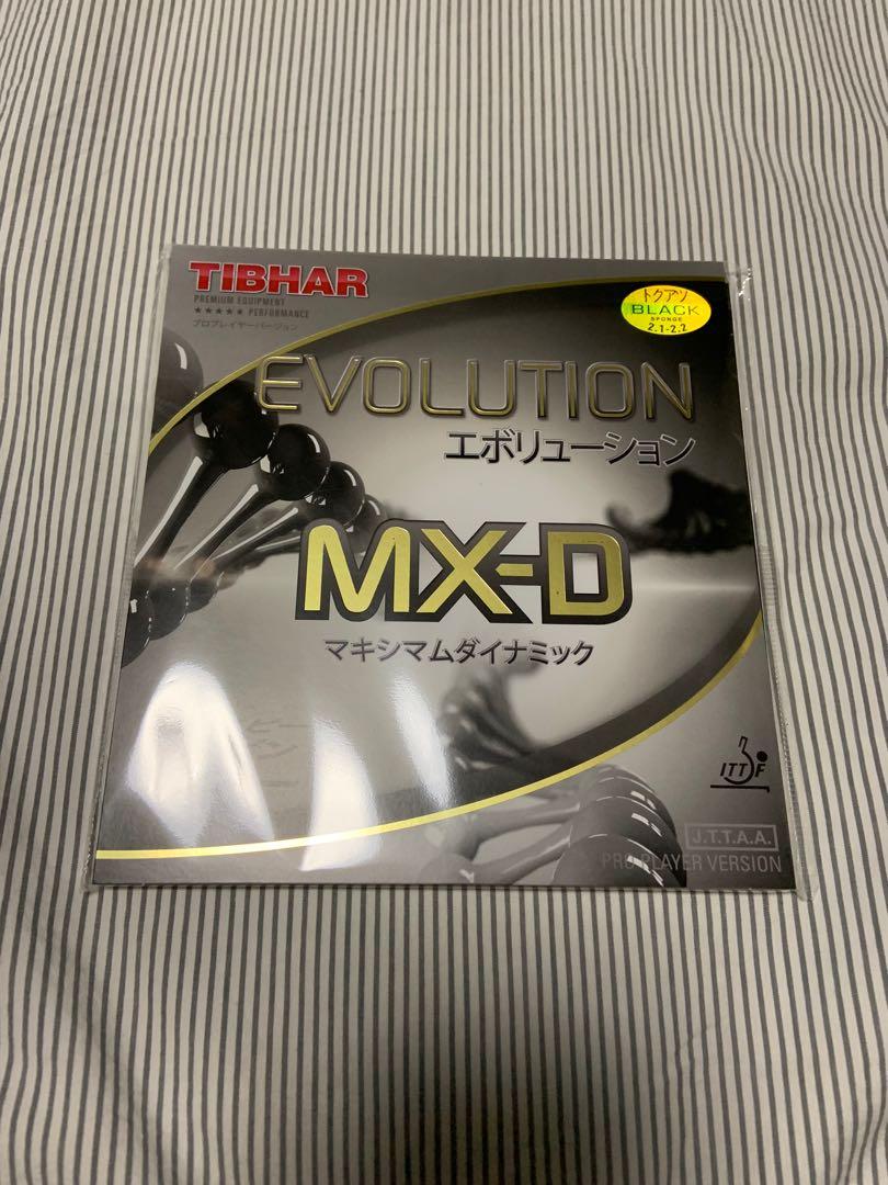 Tibhar Evolution MX-D, Black 2.1-2.2, Sports Equipment, Sports & Games, Racket & Ball Sports on ...