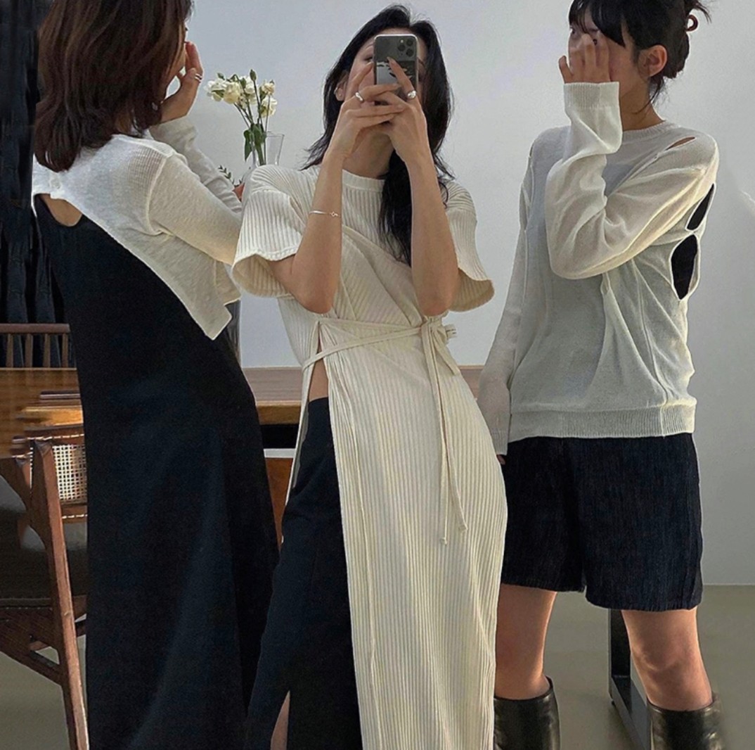 ulzzang white dress, Women's Fashion, Dresses & Sets, Dresses on Carousell