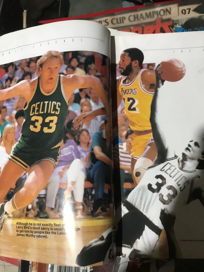 Vintage 1993 Basketball Legends Book (Pre-loved), Hobbies & Toys, Books ...