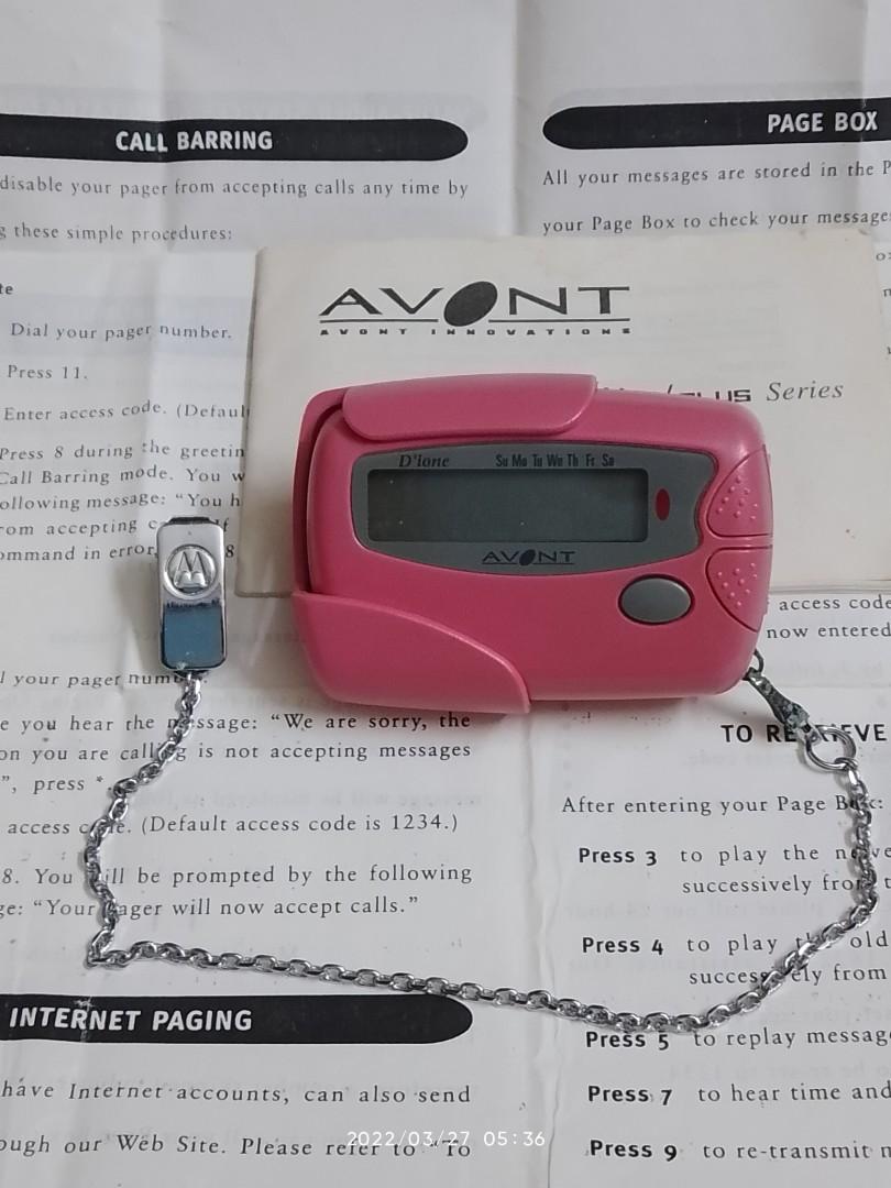 Two models of vintage pager for sale at $20 each., Hobbies & Toys ...