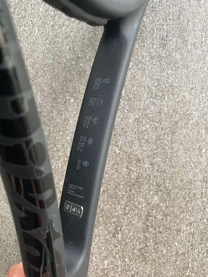 Wilson Pro Staff 97 315g V11, Sports Equipment, Sports & Games, Racket & Ball Sports on Carousell