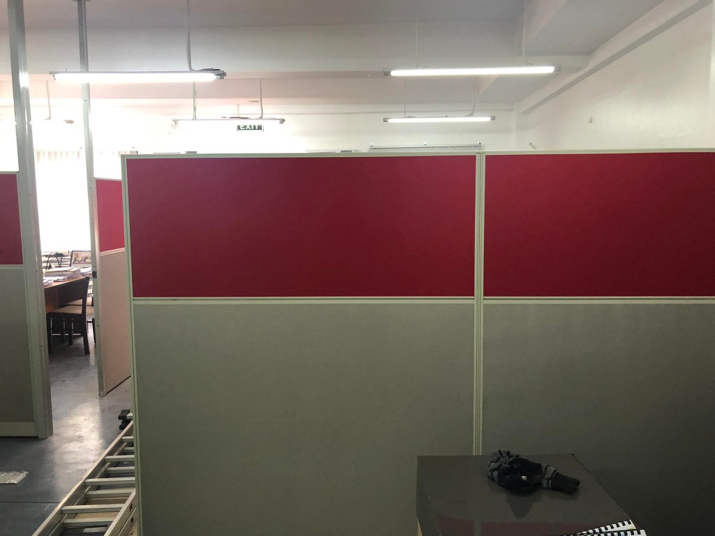 WORKING WALL PANEL OFFICE PARTITIONS, Furniture & Home Living, Office ...