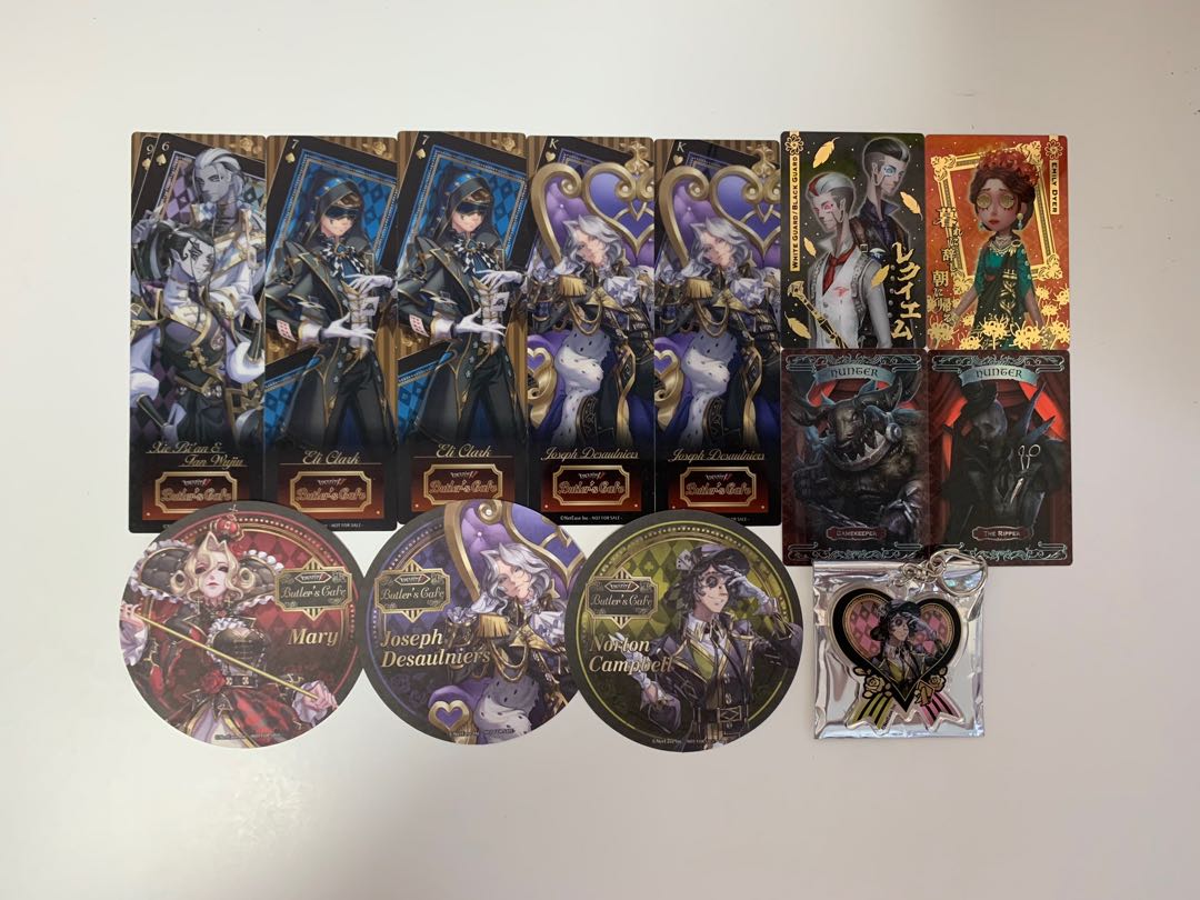 [WTS/WTT] identity v idv id5 butlers cafe and wafer goods, Hobbies ...