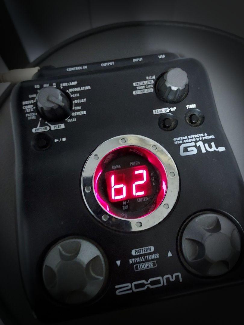 Zoom G1u Guitar Multi Efx cum USB Audio Interface, Hobbies & Toys ...