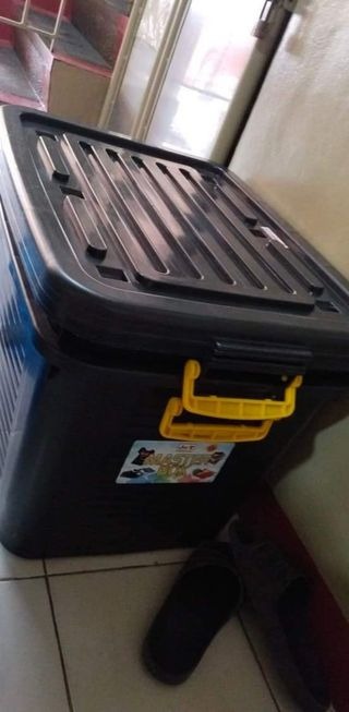 143L storage BOXES BIG BIG, Furniture & Home Living, Home Improvement ...