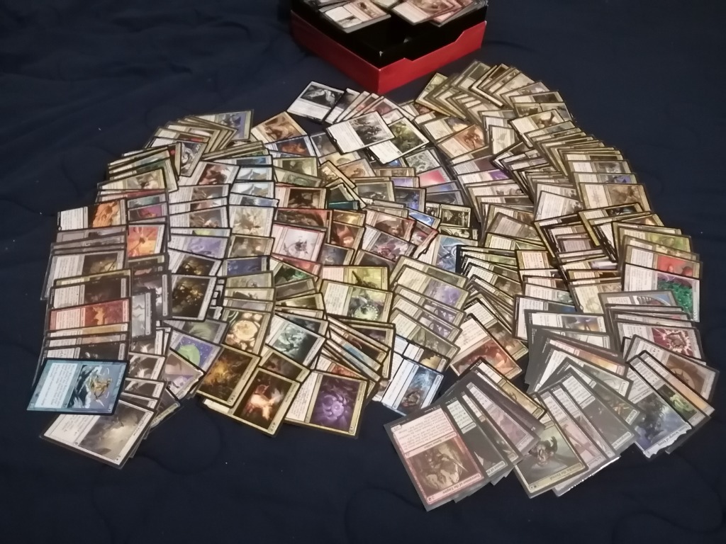 ~1700 Magic cards, rares, uncommons, better commons, Hobbies & Toys ...