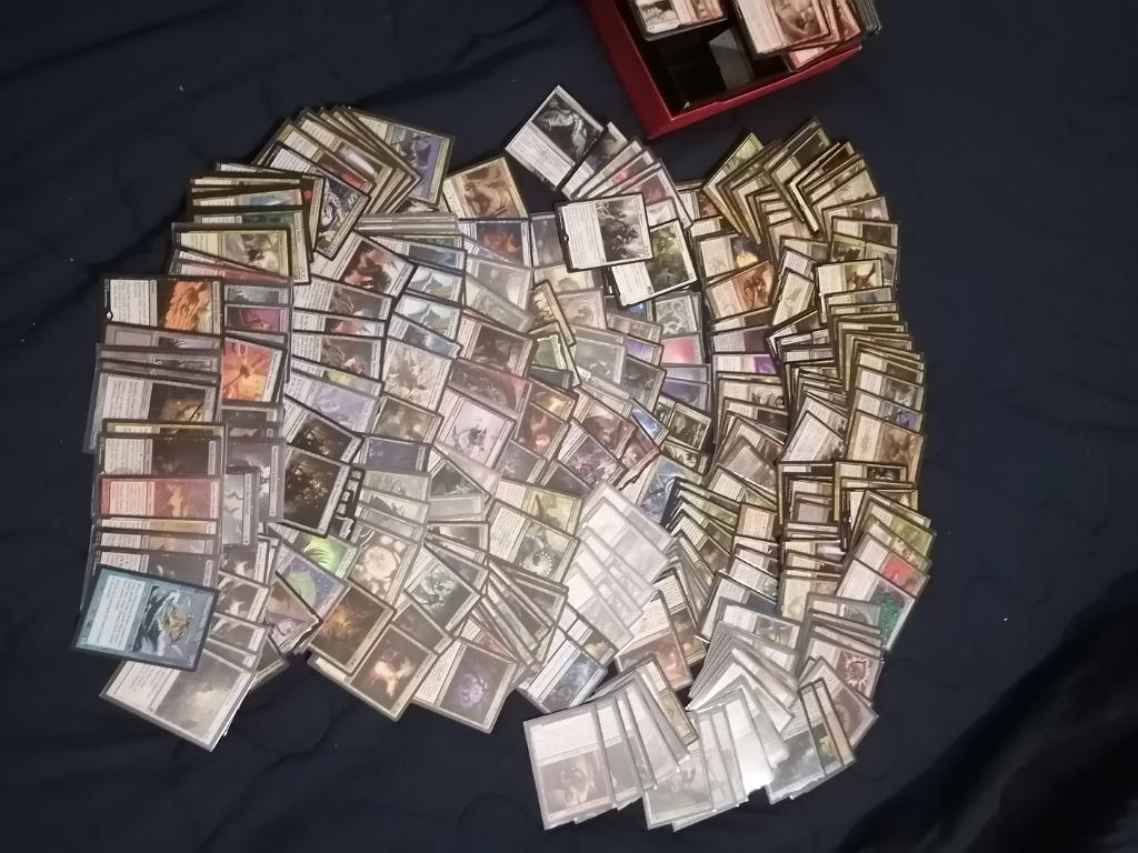 ~1700 Magic cards, rares, uncommons, better commons, Hobbies & Toys ...