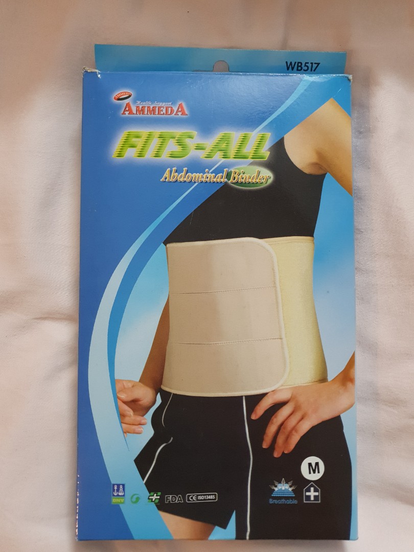 Abdominal Binder, Health & Nutrition, Braces, Support & Protection on Carousell