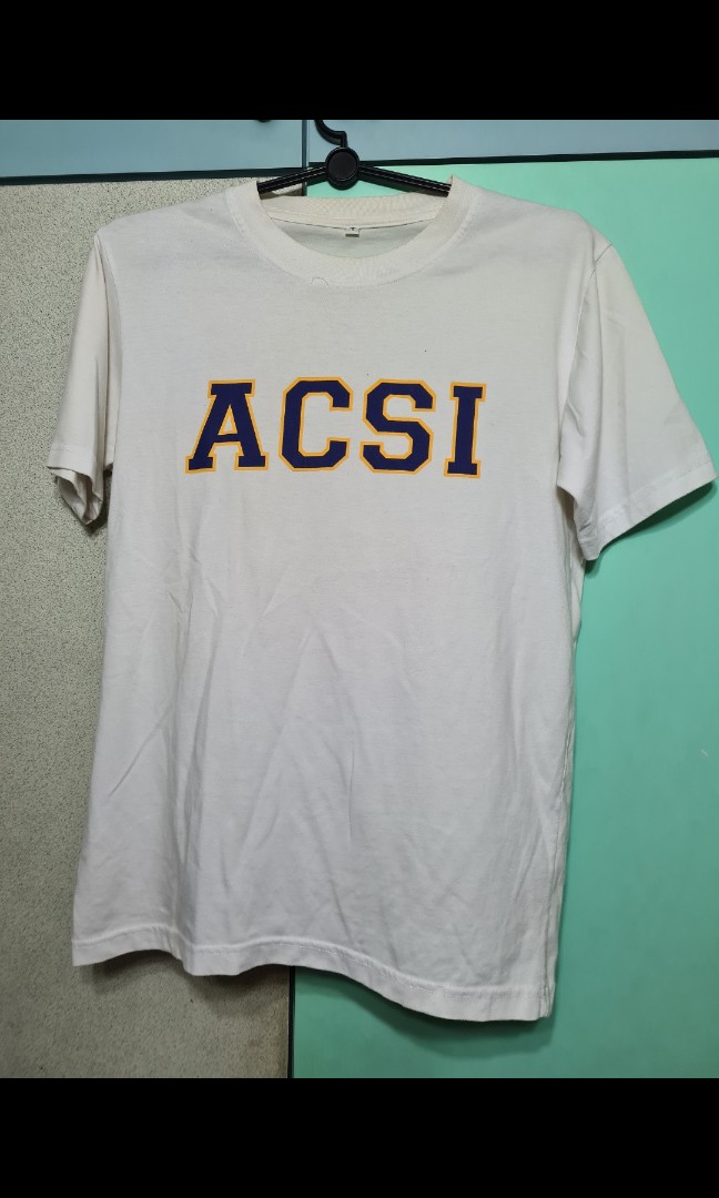 ACSI School Tee, Men's Fashion, Tops & Sets, Tshirts & Polo Shirts on ...