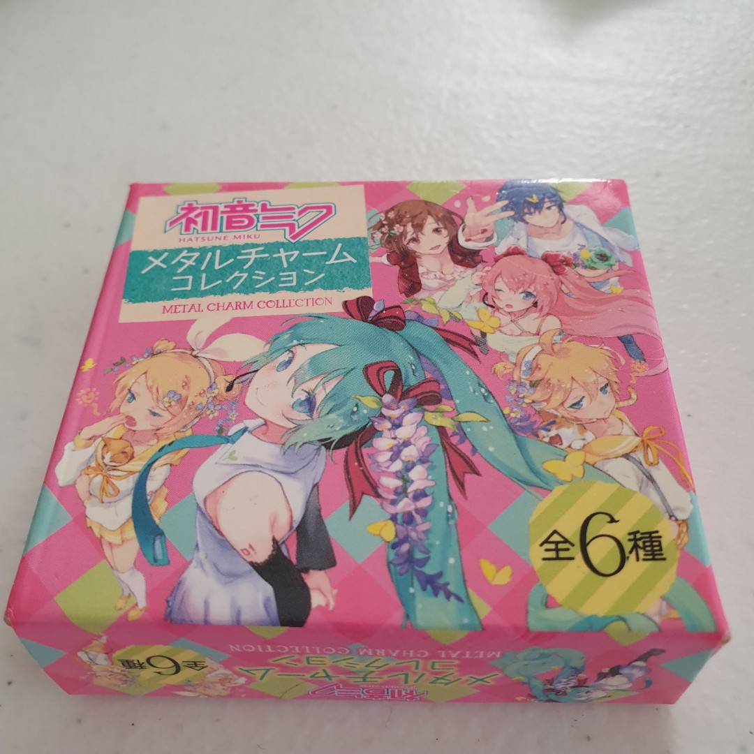 Anime PIN Hatsune Miko Metal charm collection, Hobbies & Toys ...