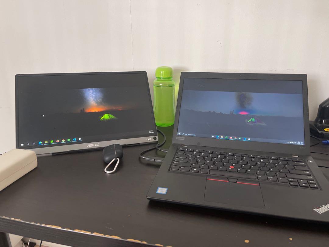 Asus portal monitor MB16ACE, Computers & Tech, Parts & Accessories ...