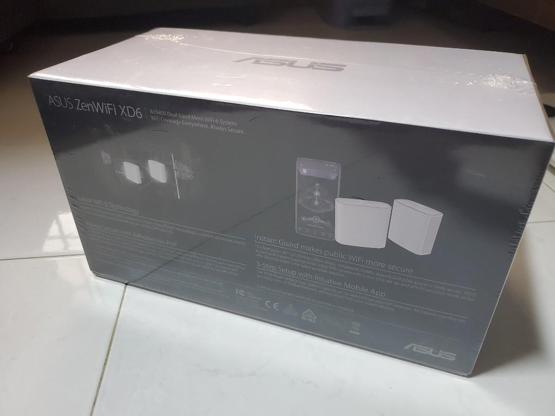 Asus ZenWiFi XD6 mesh router, TV & Home Appliances, TV & Entertainment ...