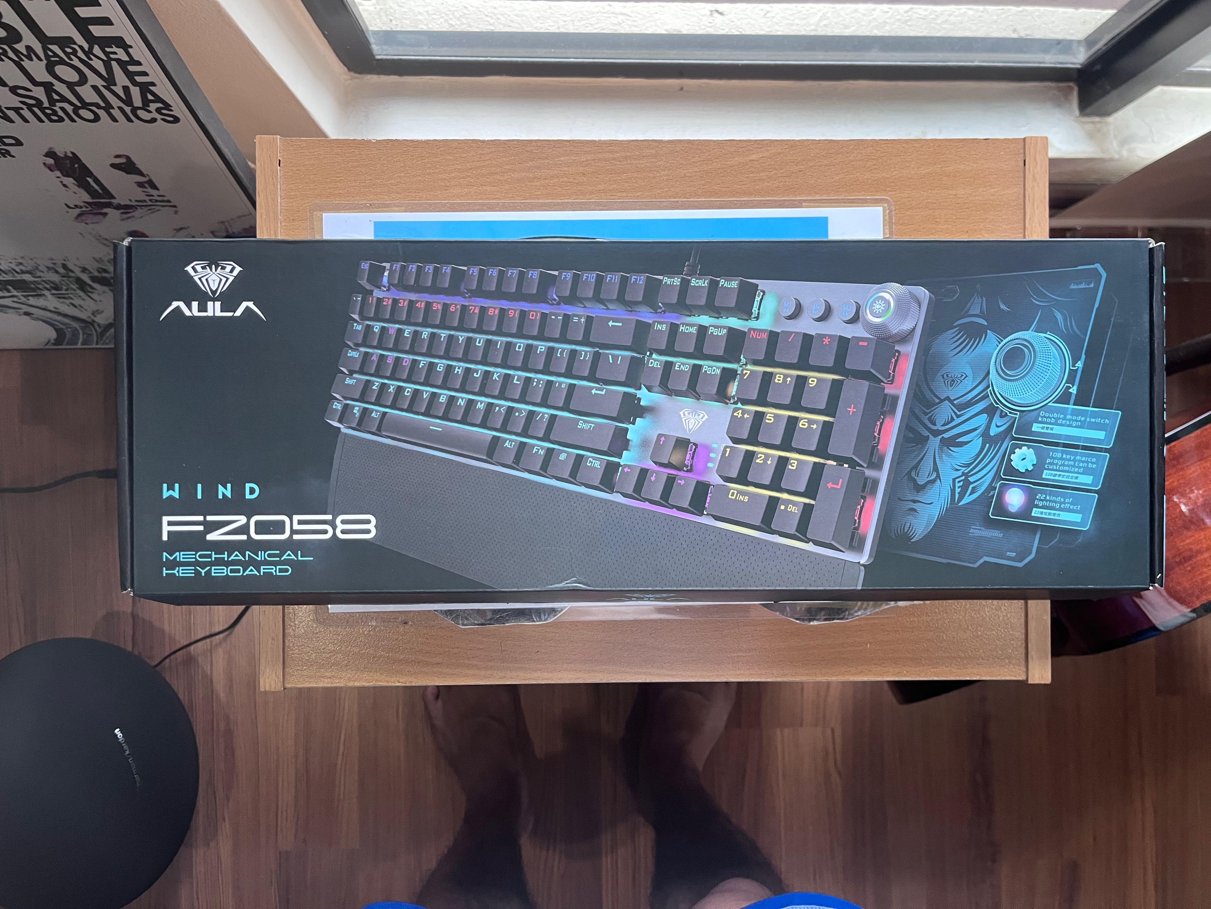 Aula F2058/F2088 Gaming Mechanical Keyboard, Computers & Tech, Parts ...