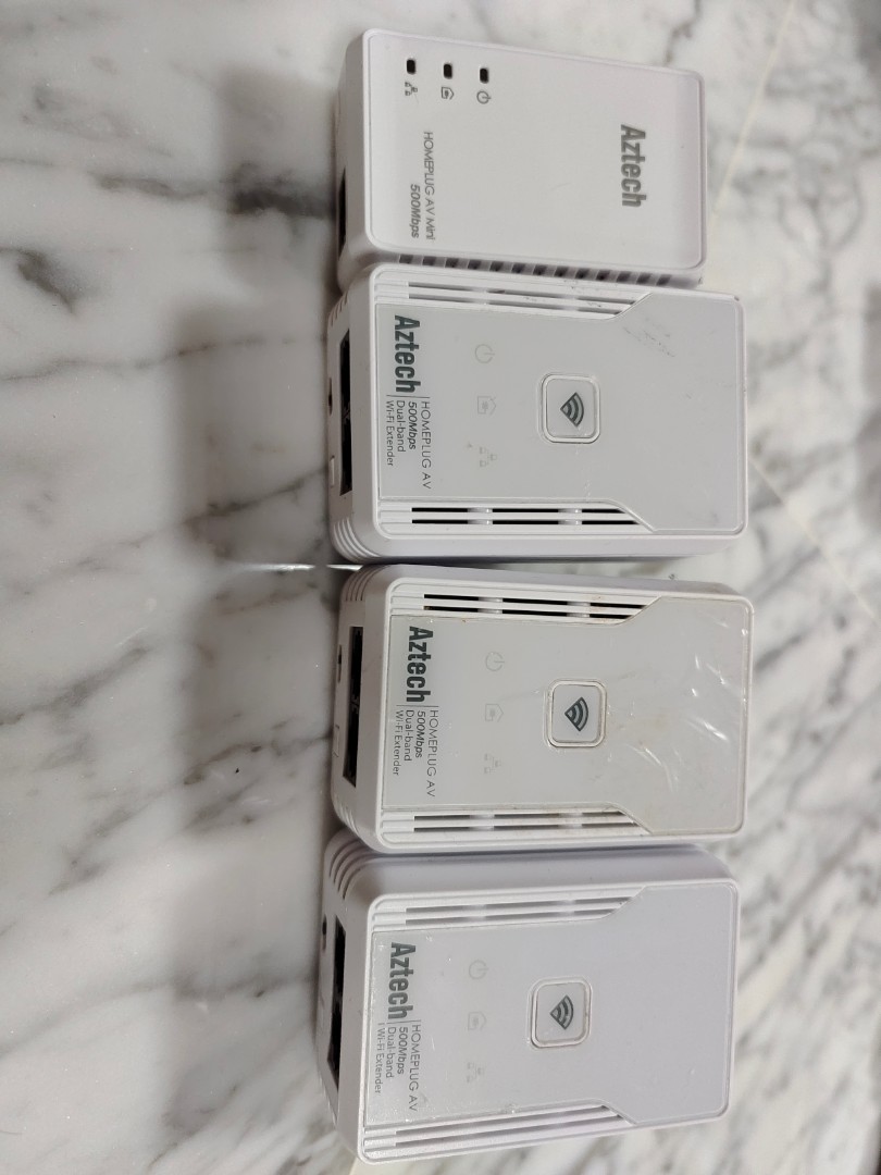 Aztech homeplug av 500mbps, Computers & Tech, Parts & Accessories ...