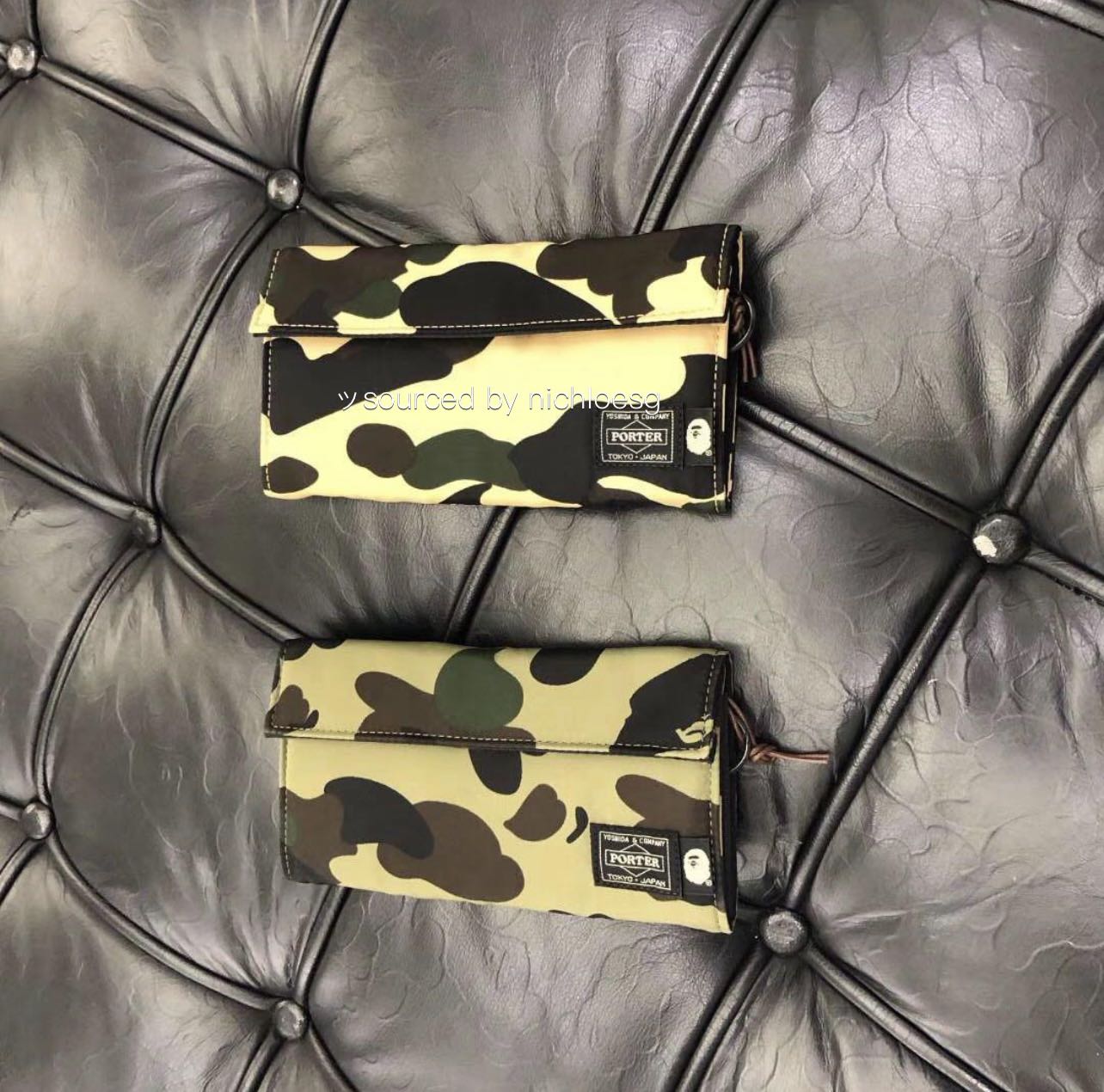 BAPE X PORTER 1ST CAMO LONG WALLET, Men's Fashion, Watches ...
