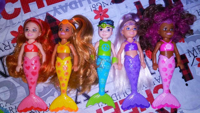 Barbie Chelsea color reveal Mermaids on Carousell