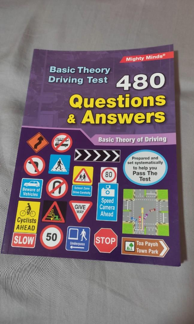 Basic Theory Driving Test book, Hobbies & Toys, Books & Magazines ...