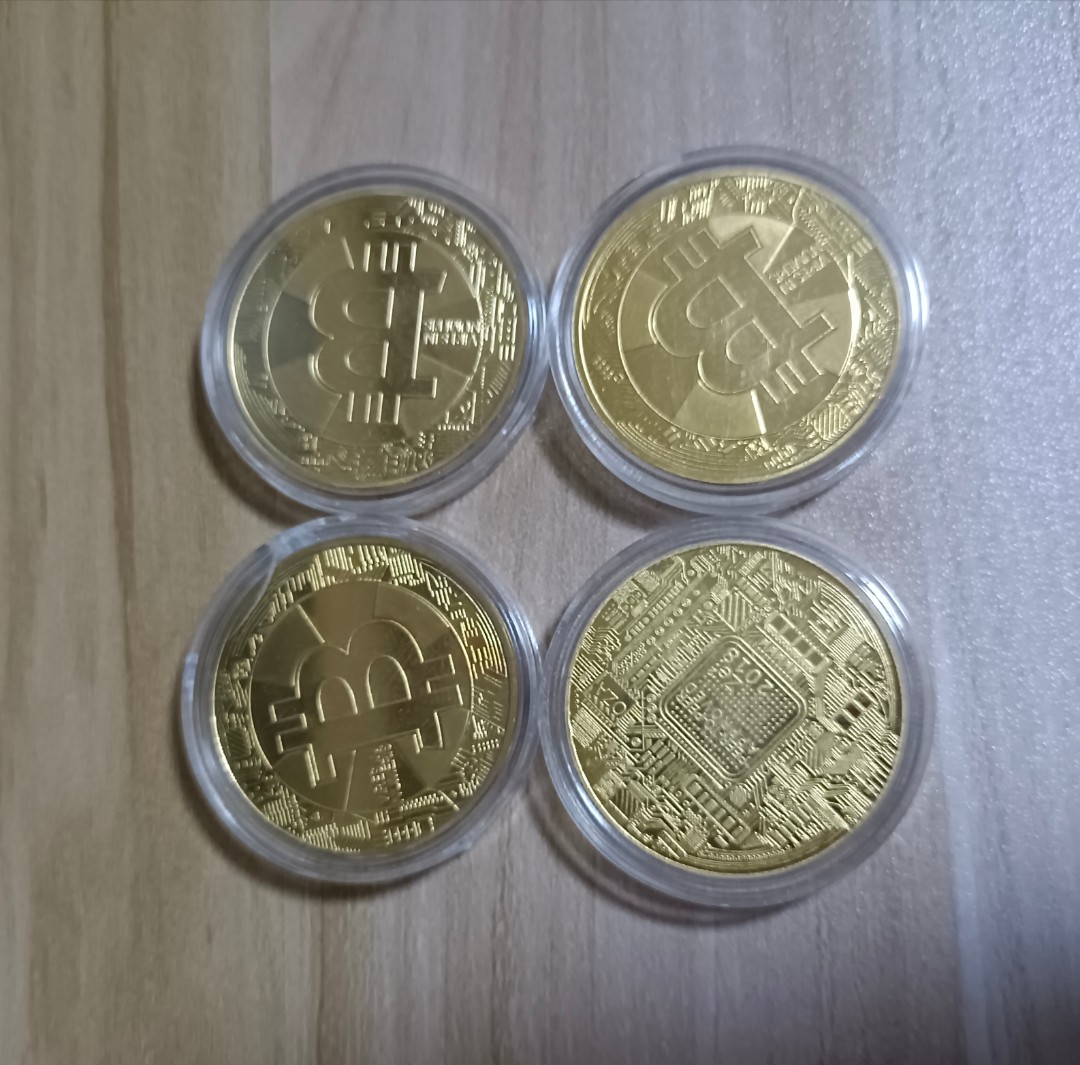 Bitcoin Display Coin For Fun, Hobbies & Toys, Memorabilia ...