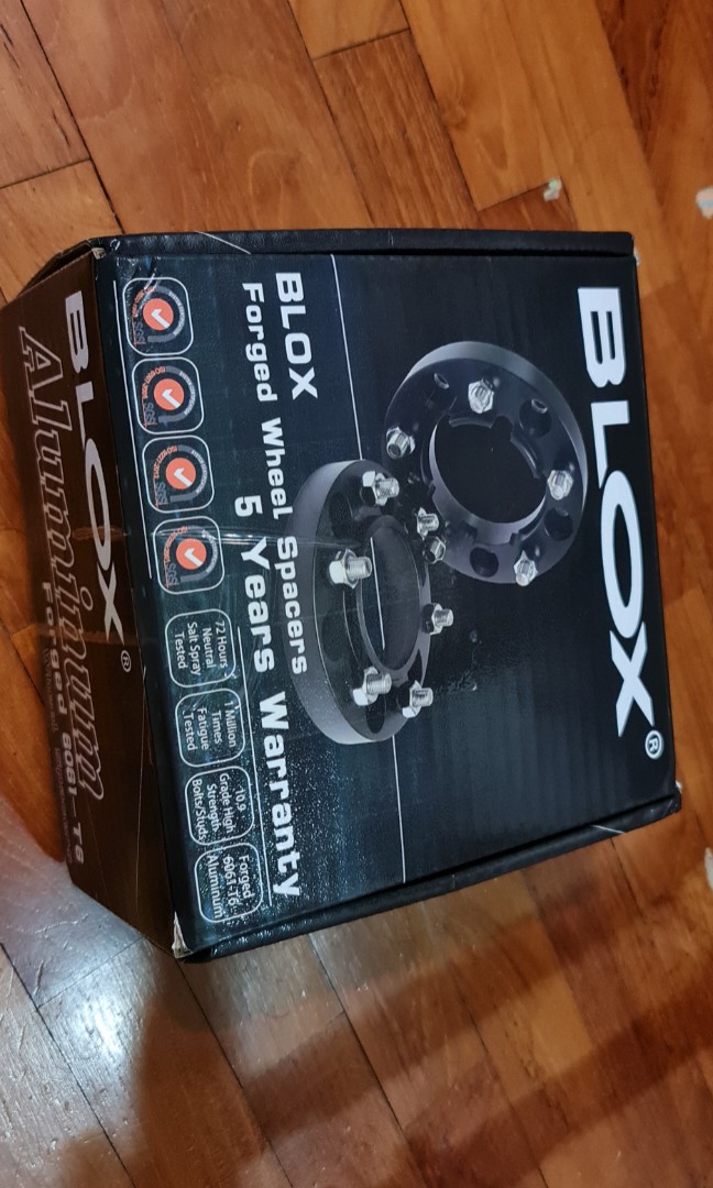 BLOX wheel rim spacer 5 x 114.3 bolt pattern 15mm centre bore 60mm, Car ...