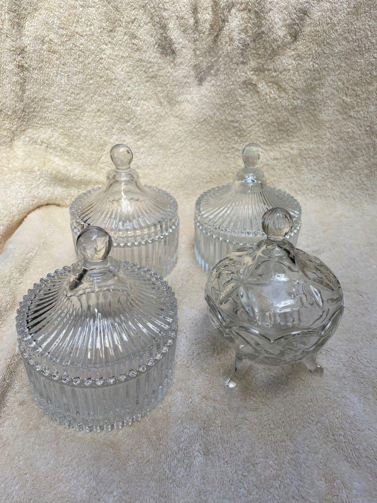 Cystal container, Furniture & Home Living, Kitchenware & Tableware ...