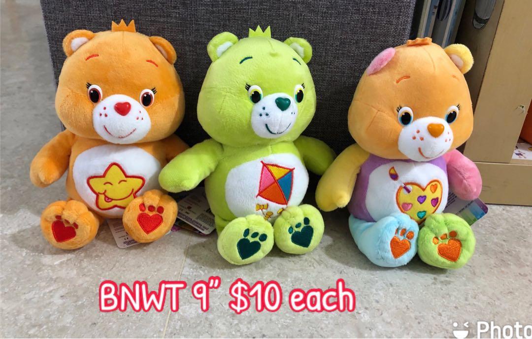 Brand new BN keel Disney powerpuff frozen carebear plush toy soft toy ...