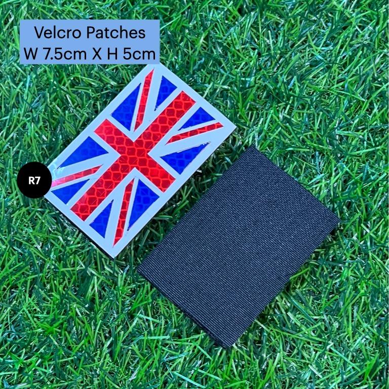 British Flag/ Uk Flag / Union Jack & Brompton Velcro Patches, Sports ...